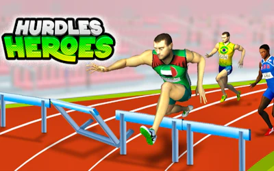 Hurdles Heroes 🕹️ Play Now on GamePix