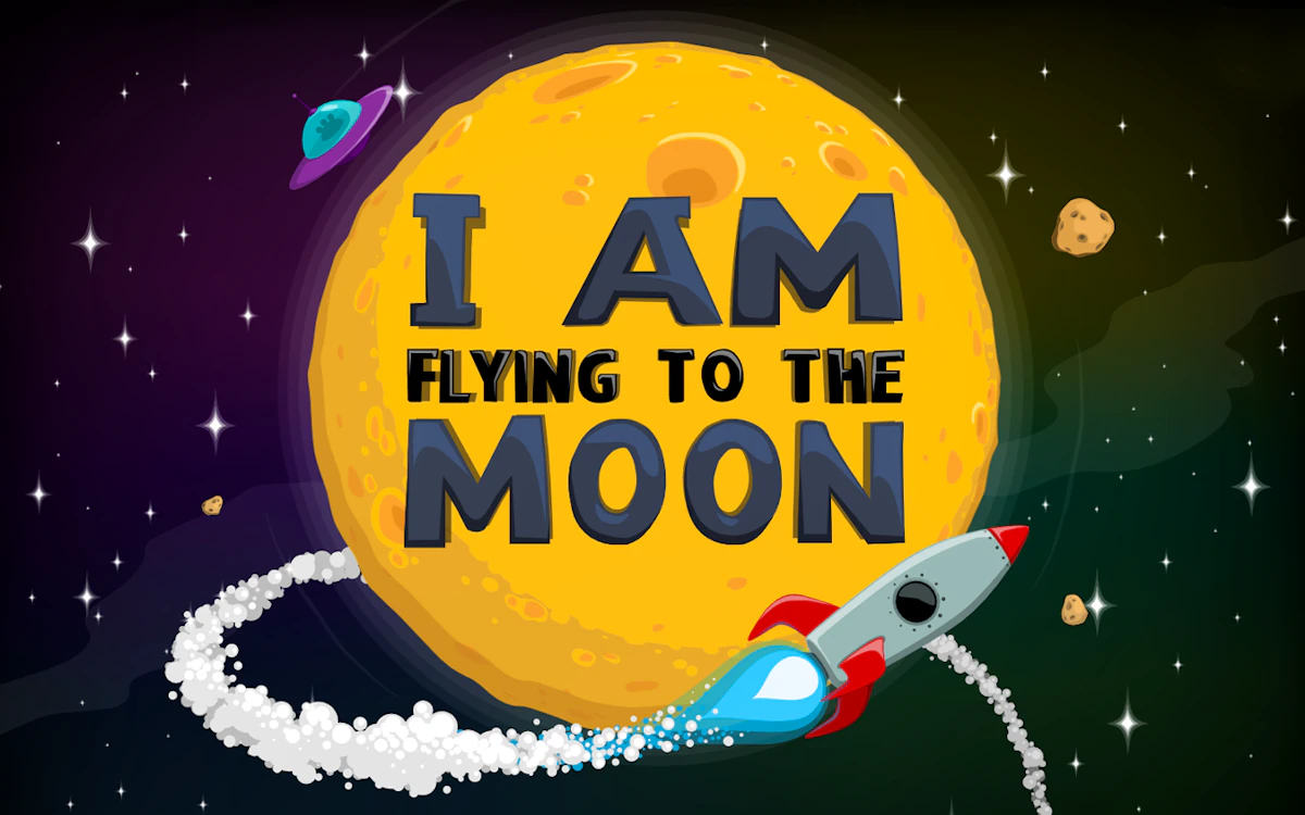 I Am Flying To The Moon 🕹️ Play Now on GamePix