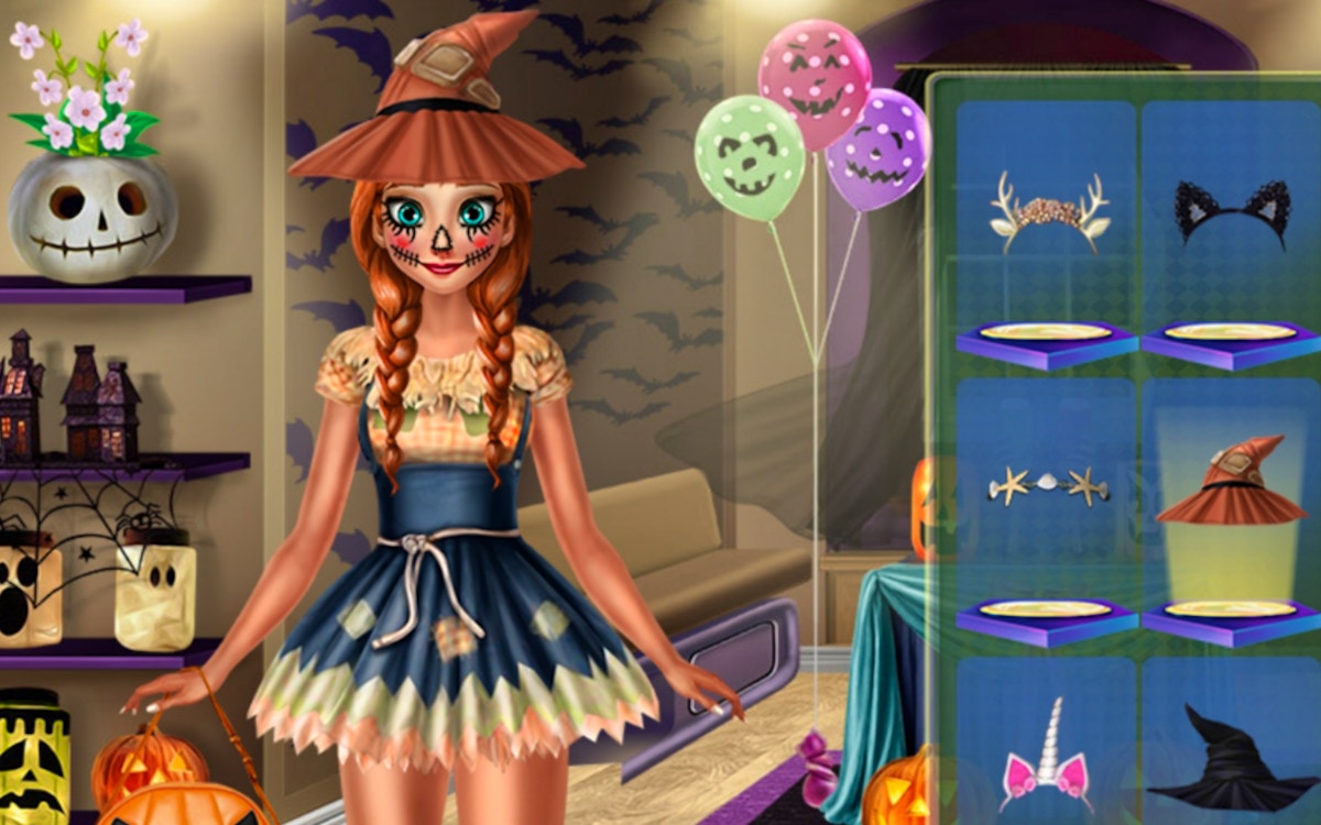 Ice Princess Spooky Costumes 🕹️ Play Now on GamePix