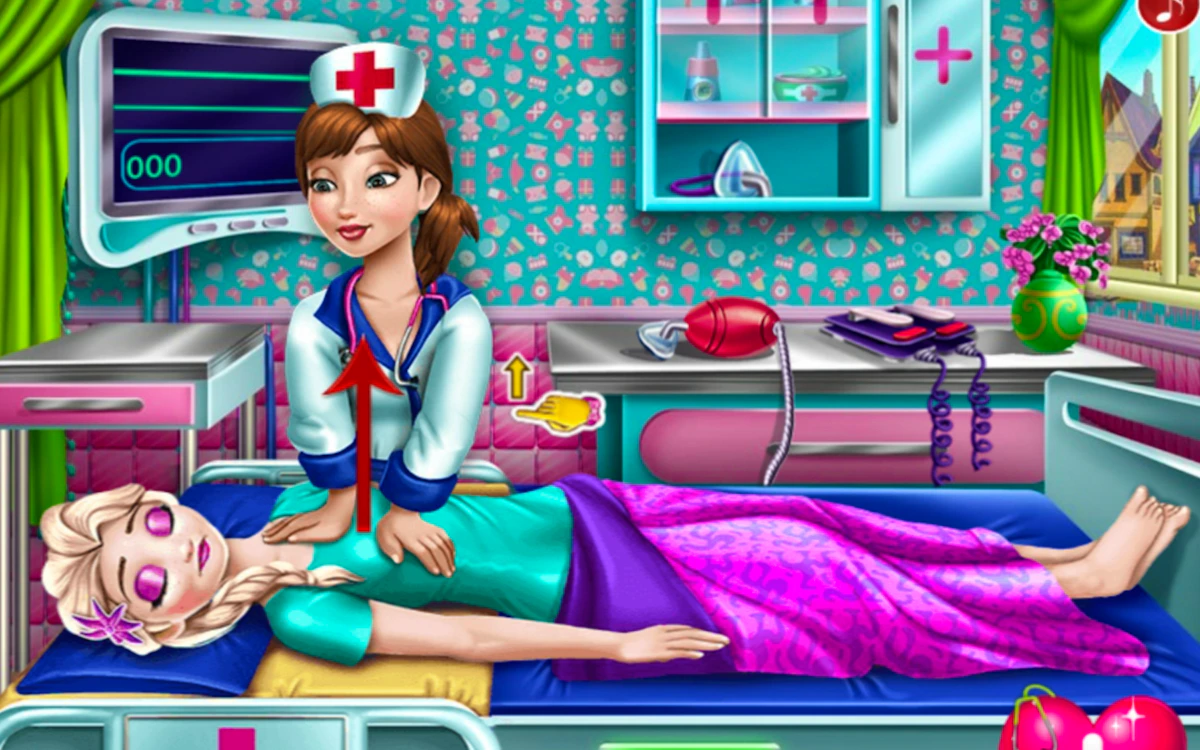 Ice Queen Resurrection Emergency 🕹️ Play Now on GamePix