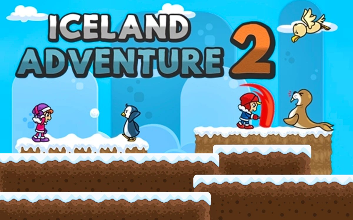 Icedland Adventure 2 🕹️ Play Now on GamePix