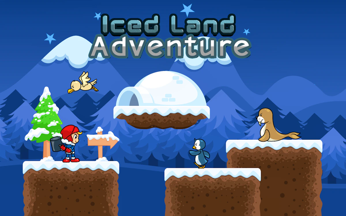 Icedland Adventure 🕹️ Play Now on GamePix
