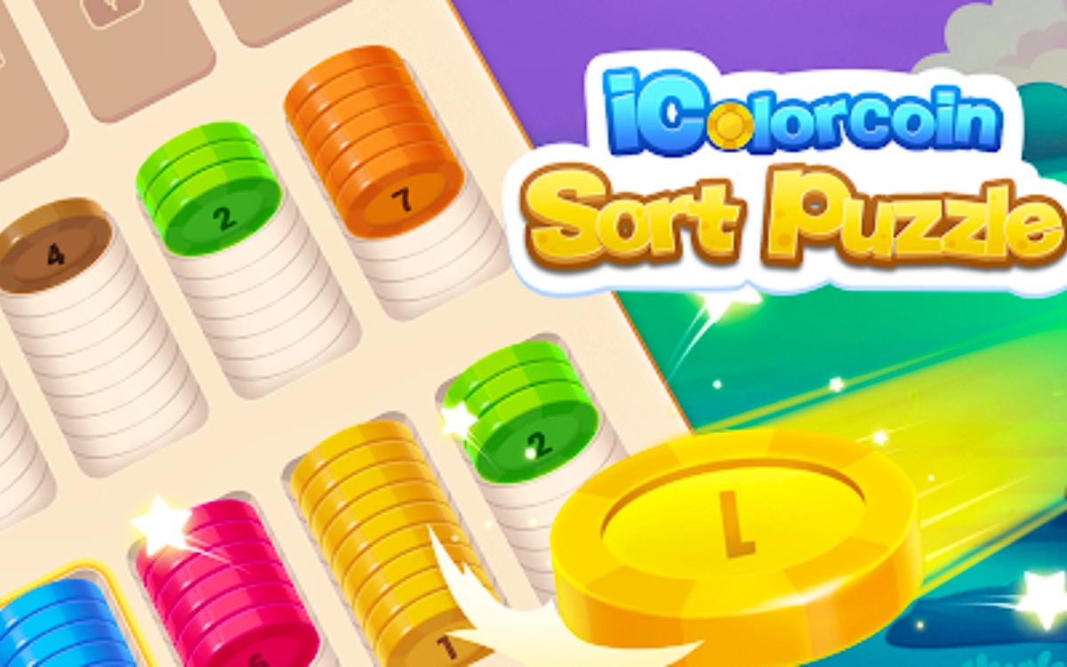 Icolorcoin Sort Puzzle 🕹️ Play Now on GamePix