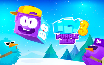 Icy Purple Head 3 🕹️ Play Now on GamePix