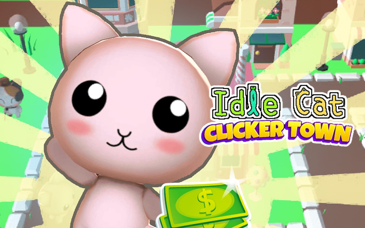 Idle Cat Town Clicker 🕹️ Play Now on GamePix
