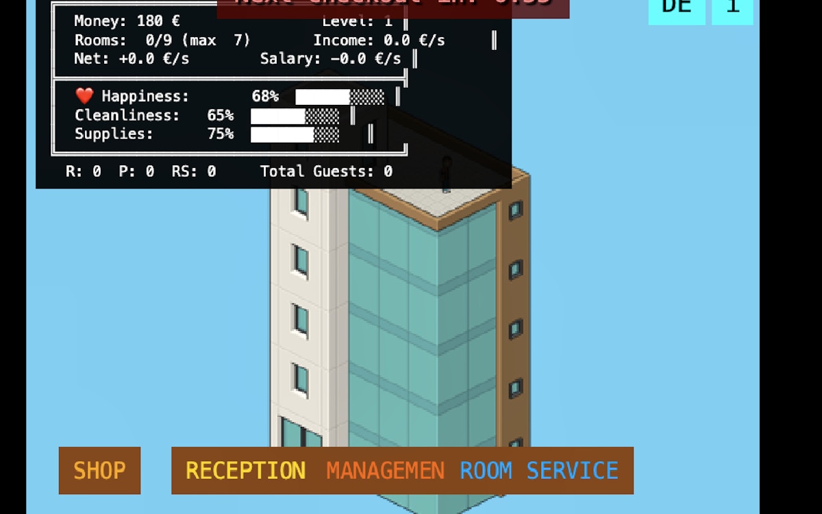 Idle Hotel Clicker 🕹️ Zagraj teraz na GamePix