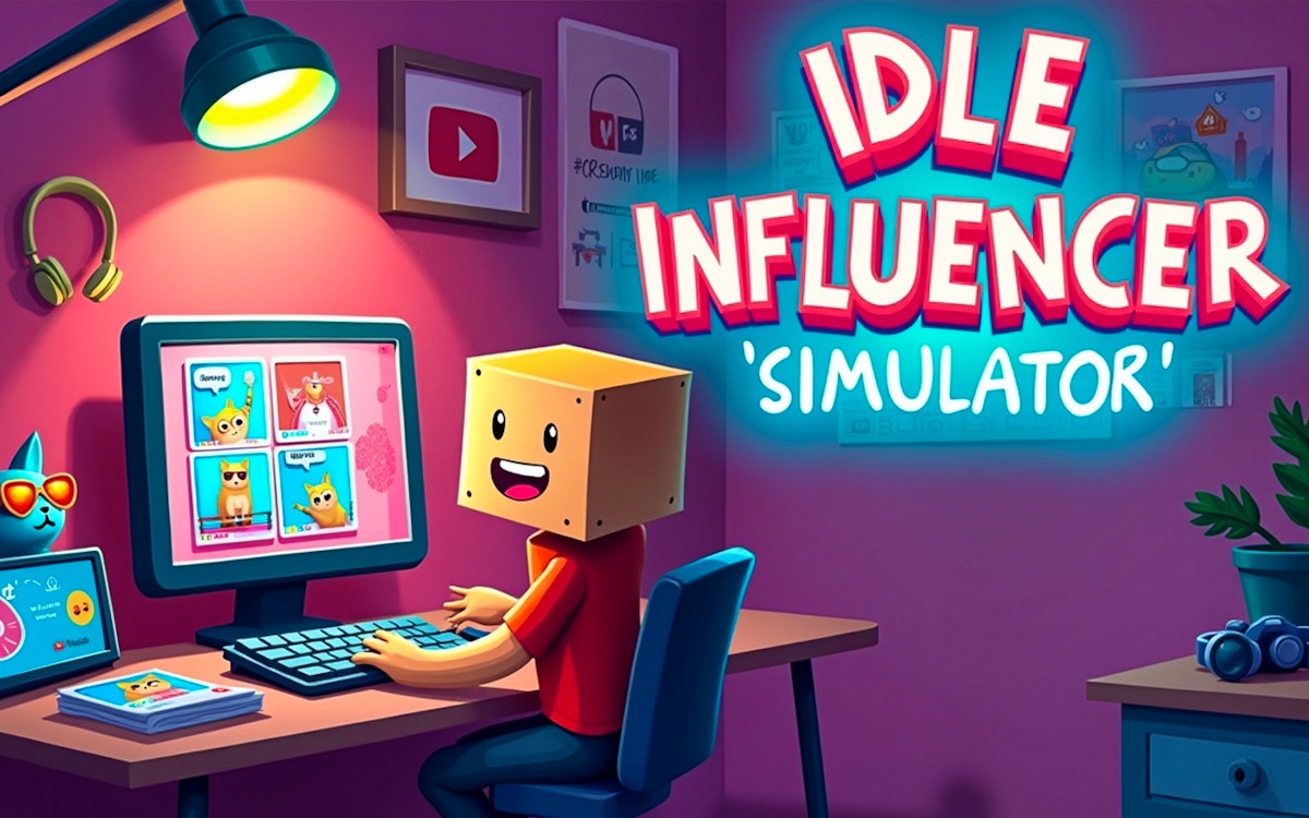 Idle Influencer Simulator 🕹️ Play Now on GamePix