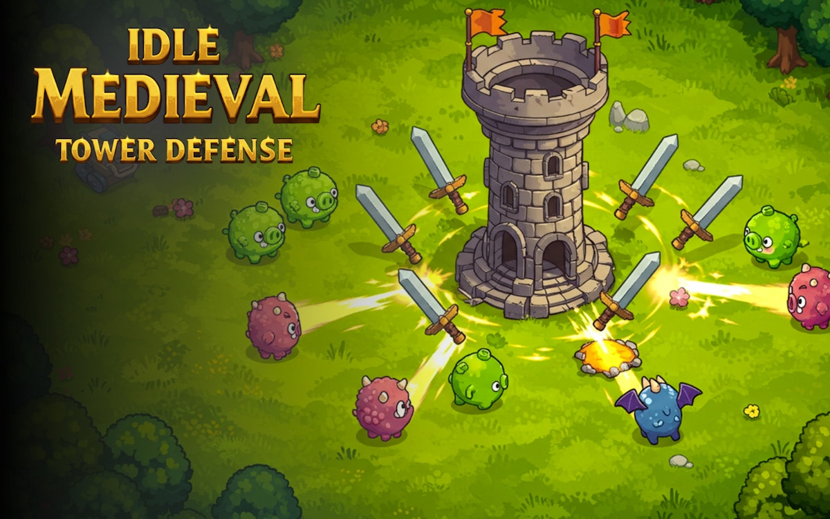 Idle Medieval Tower Defense 🕹️ Play Now on GamePix