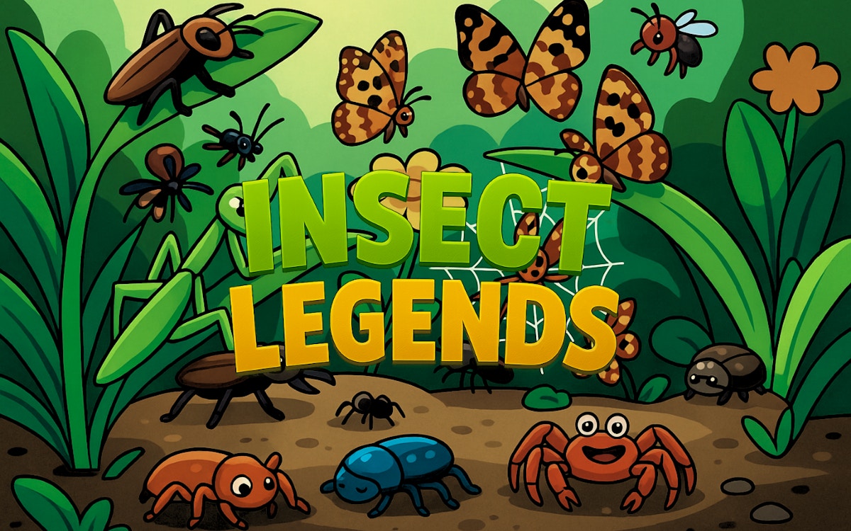 Insect Legends 🕹️ Zagraj teraz na GamePix