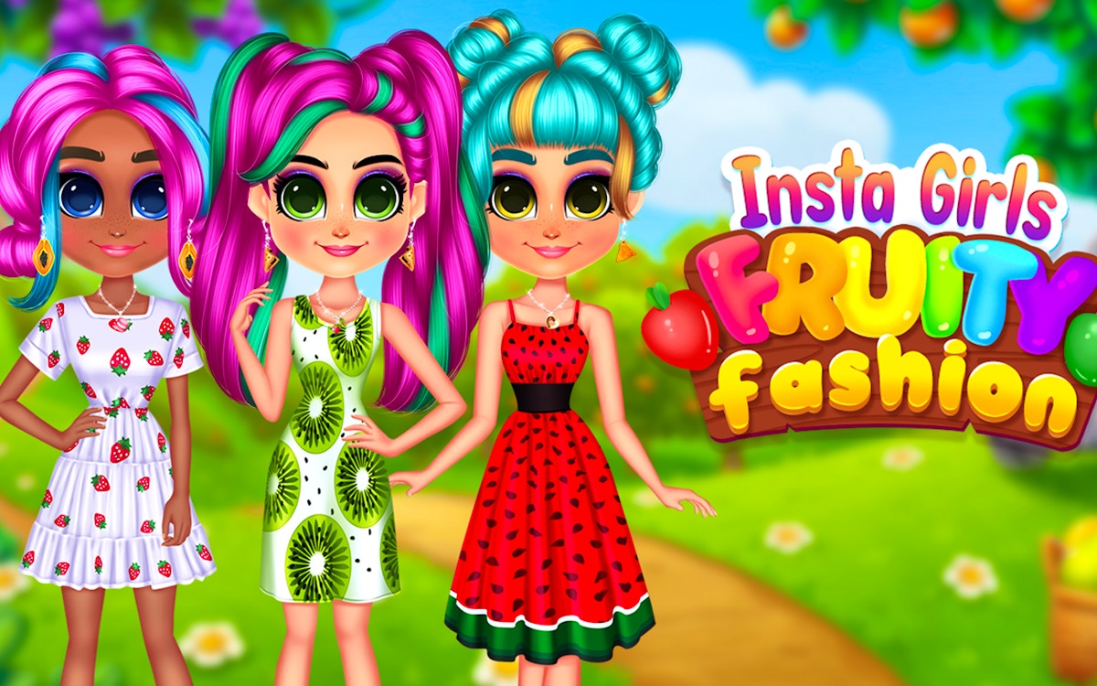 Insta Girls Fruity Fashion 🕹️ Play Now on GamePix