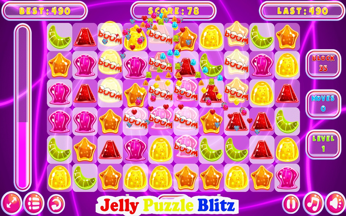 Jelly Puzzle Blitz 🕹️ Play Now on GamePix