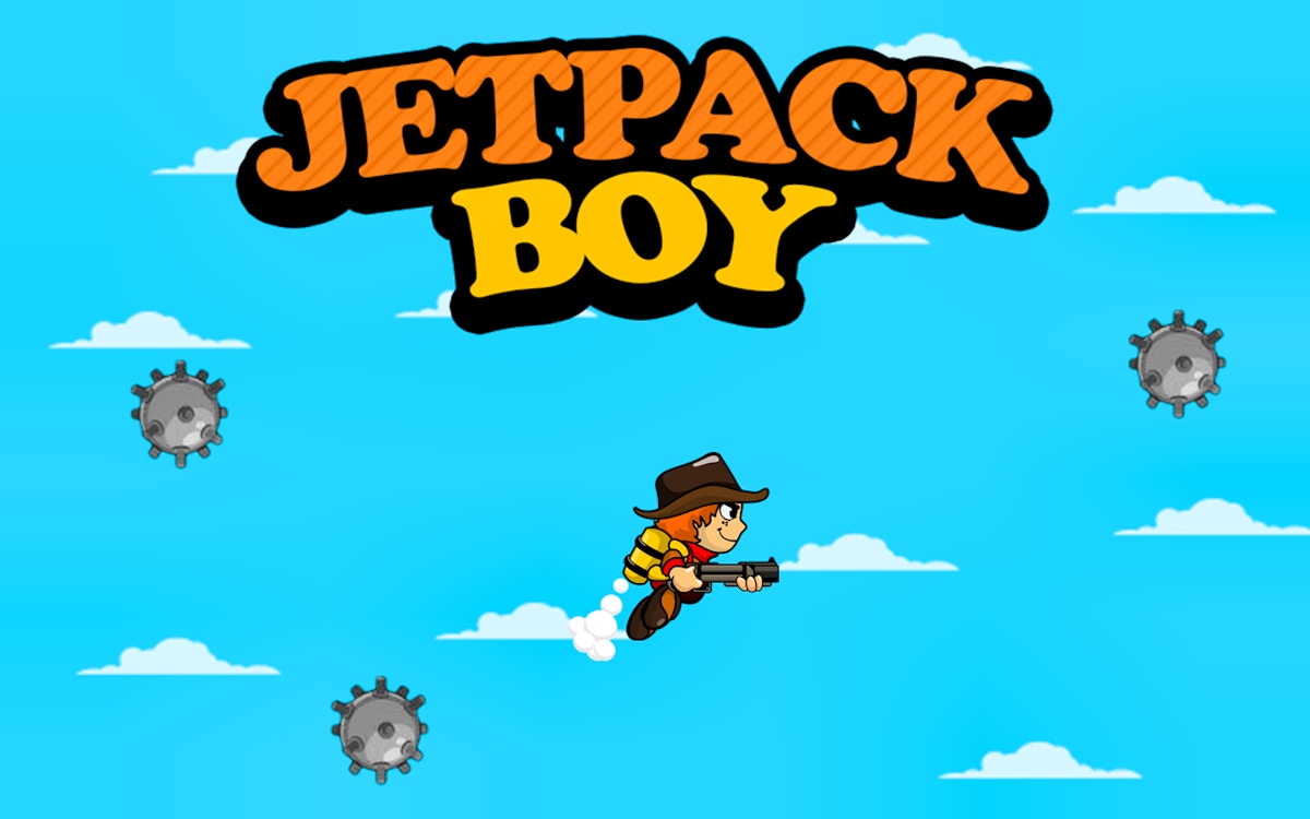 Jetpack Boy 🕹️ Play Now on GamePix