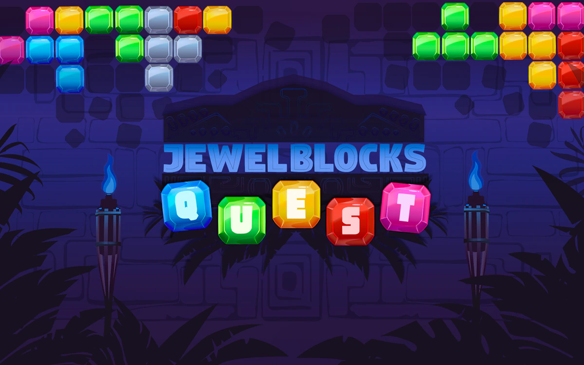 Jewel Blocks Quest 🕹️ Play Now on GamePix