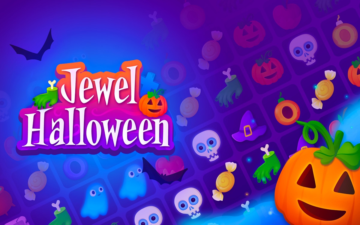 Jewel Halloween 🕹️ Joue Maintenant sur GamePix