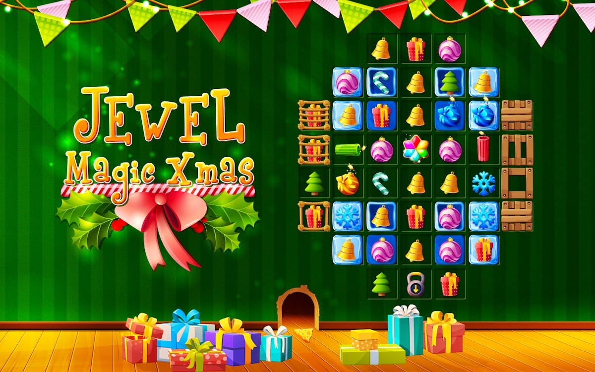 Jewel Magic Xmas 🕹️ Play Now on GamePix