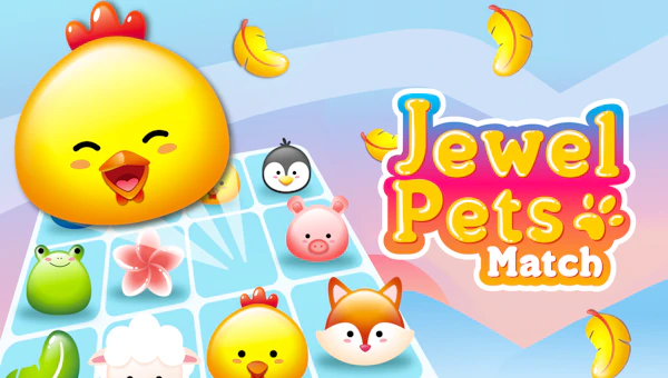 Jewel Pets Match 🕹️ Play Now on GamePix