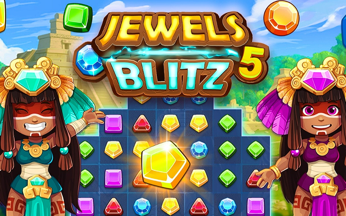 Jewels Blitz 5 🕹️ Zagraj teraz na GamePix