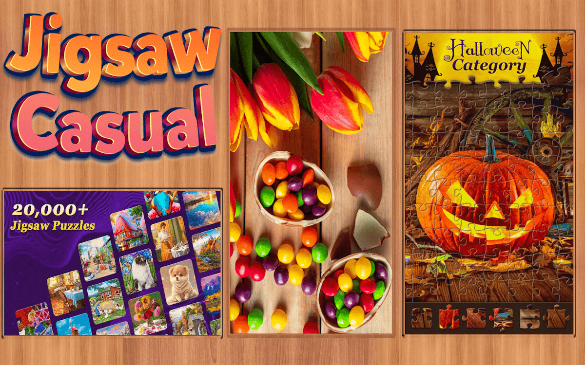 Jigsaw Casual Puzzle 🕹️ Joue Maintenant sur GamePix