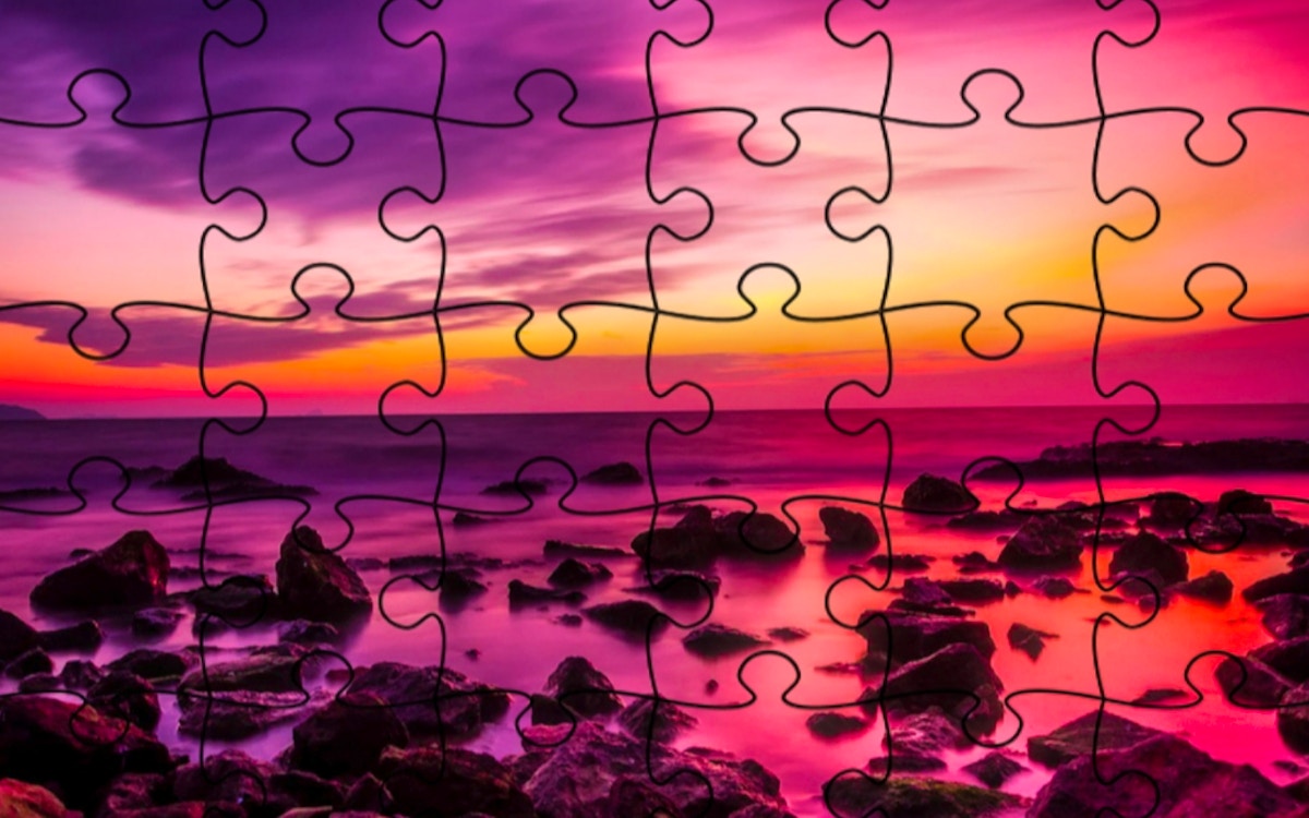 Jigsaw Puzzle - Sunsets 🕹️ Joue Maintenant sur GamePix