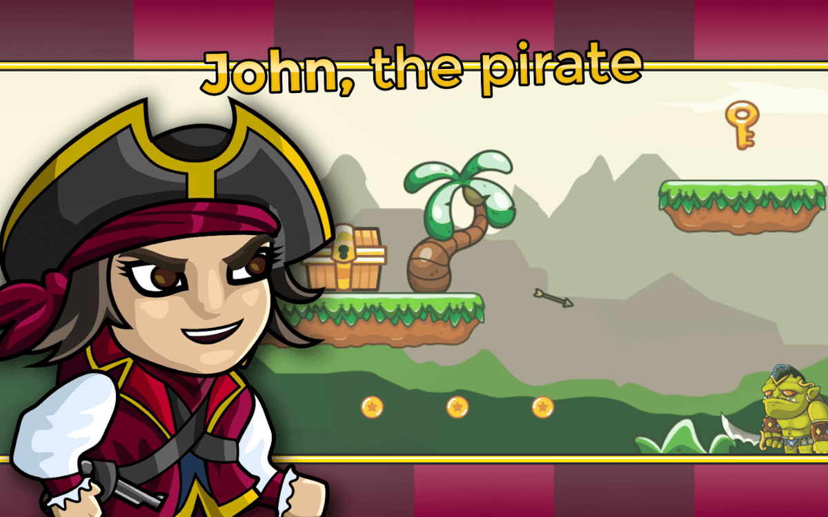 John The Pirate 🕹️ Play Now on GamePix