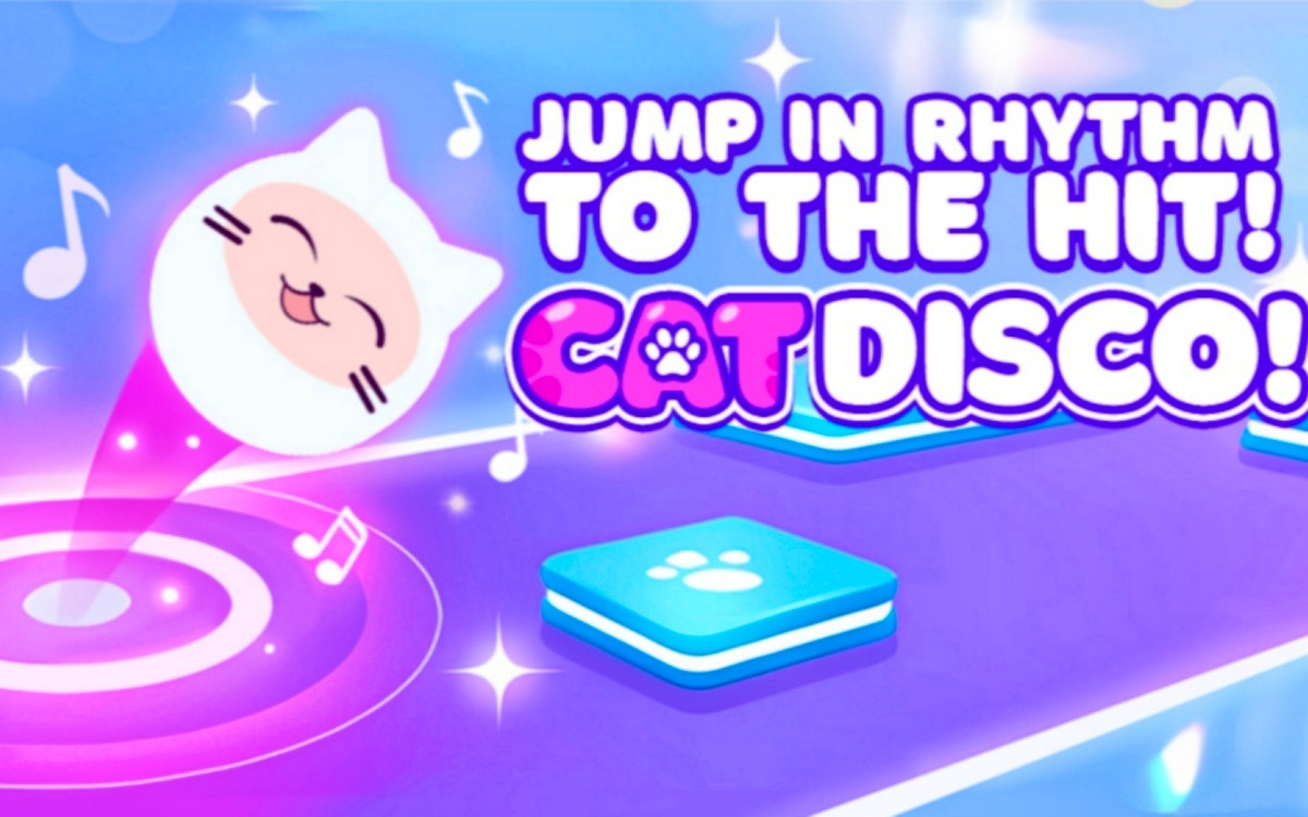 Jump In Rhythm To The Hit! Cat Disco! 🕹️ Jogue Agora no GamePix