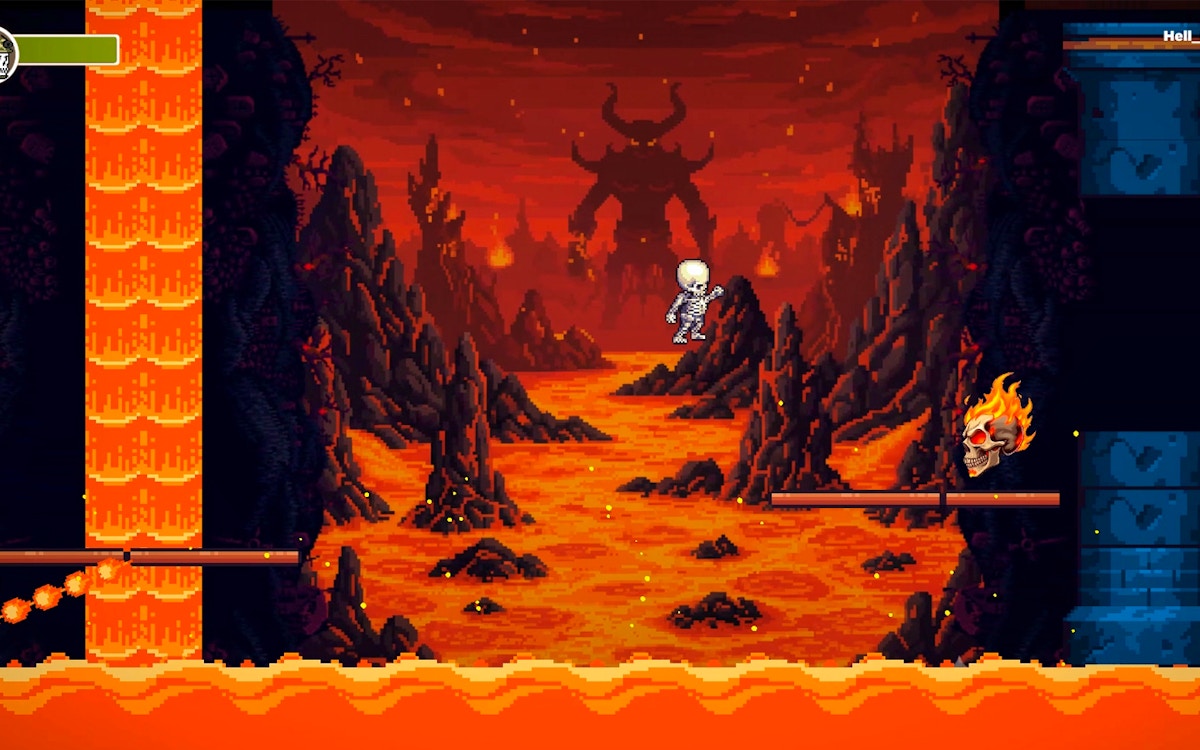 Jump Into The Hell Inferno Leap 🕹️ Play Now on GamePix