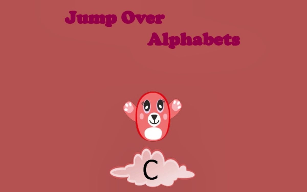 Jump Over Alphabets 🕹️ Play Now on GamePix