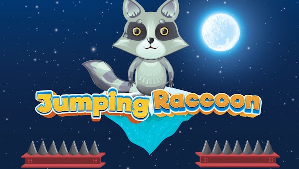 Jumping Raccoon 🕹️ Play Now on GamePix