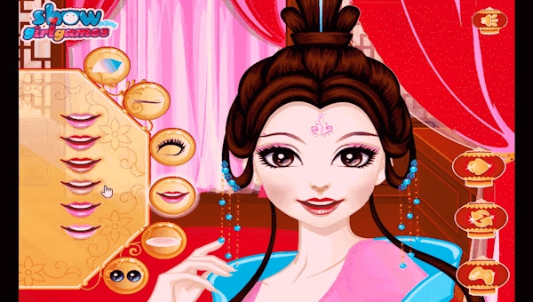 Geisha Make Up And Dress Up 🕹️ Play Now on GamePix