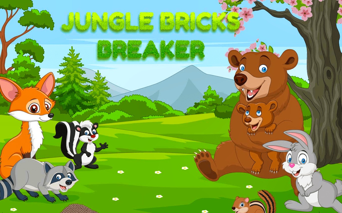 Jungle Bricks Breaker 🕹️ Play Now on GamePix
