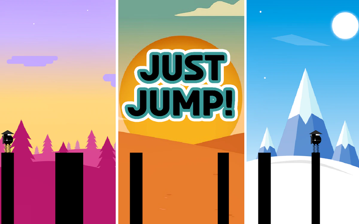 Just Jump! 🕹️ Play Now on GamePix