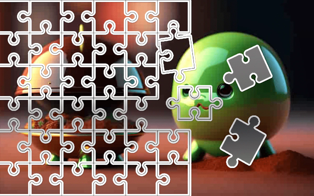 Keroppi Jigsaw Saga 🕹️ Play Now on GamePix