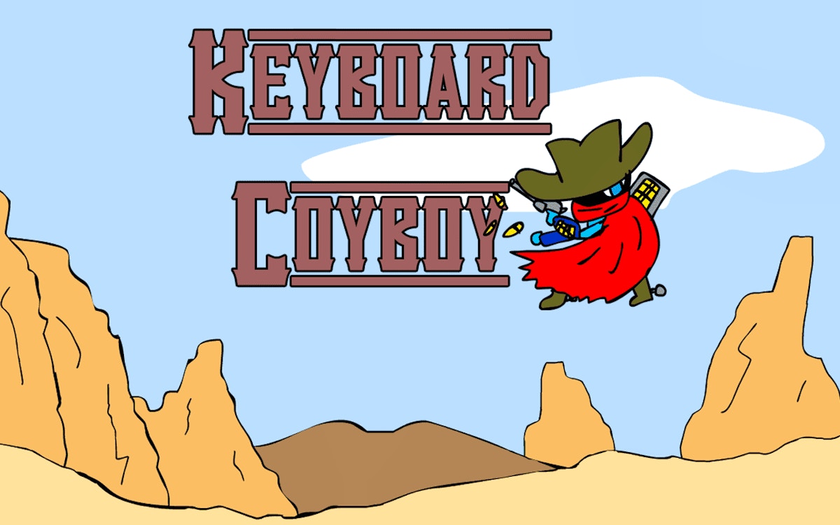 Keyboard Cowboy 🕹️ Play Now on GamePix
