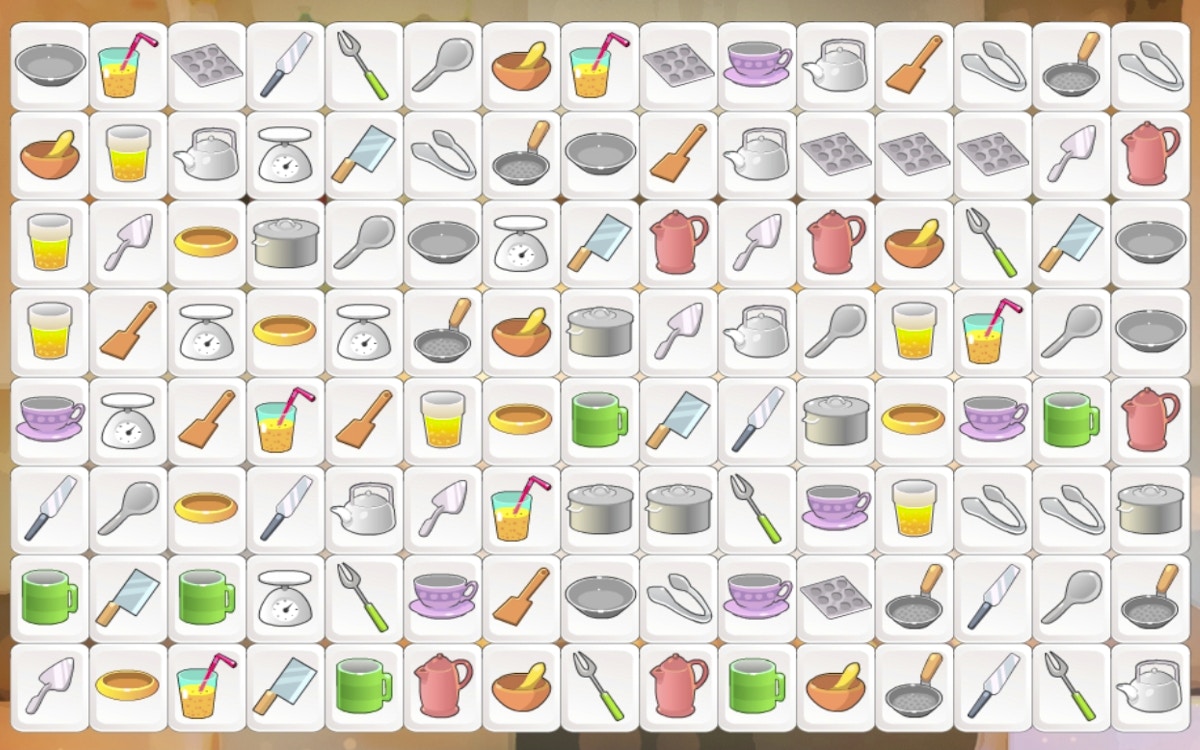 Kitchen Mahjong Classic 🕹️ Play Now on GamePix