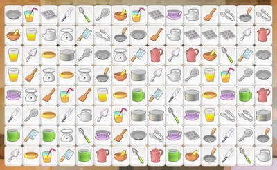 Kitchen Mahjong Classic 🕹️ Play Now on GamePix