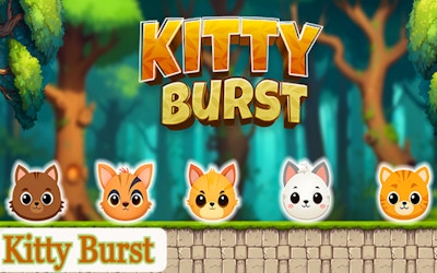 Kitty Burst 🕹️ Play Now on GamePix