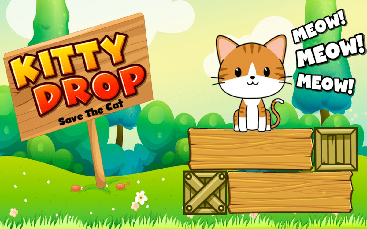 Kitty Drop 🕹️ Play Now on GamePix