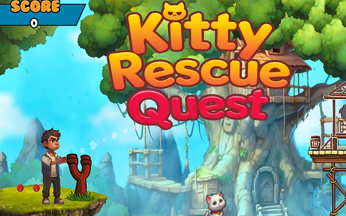 Kitty Rescue Quest 🕹️ Play Now on GamePix