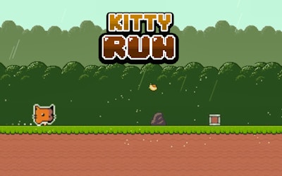 Kitty Run 🕹️ Play Now on GamePix