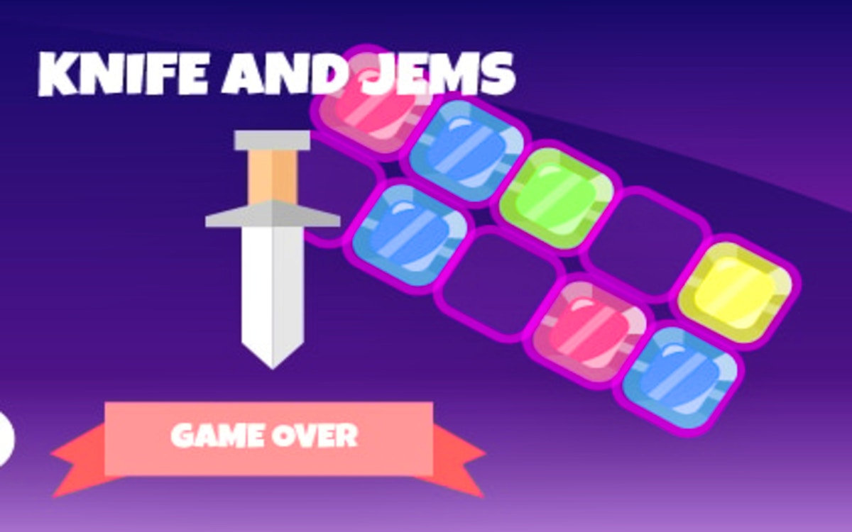 Knife And Jems 🕹️ Play Now on GamePix