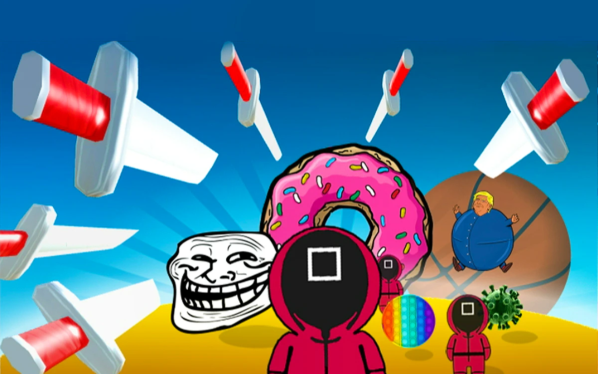 Knife Attack 🕹️ Play Now on GamePix
