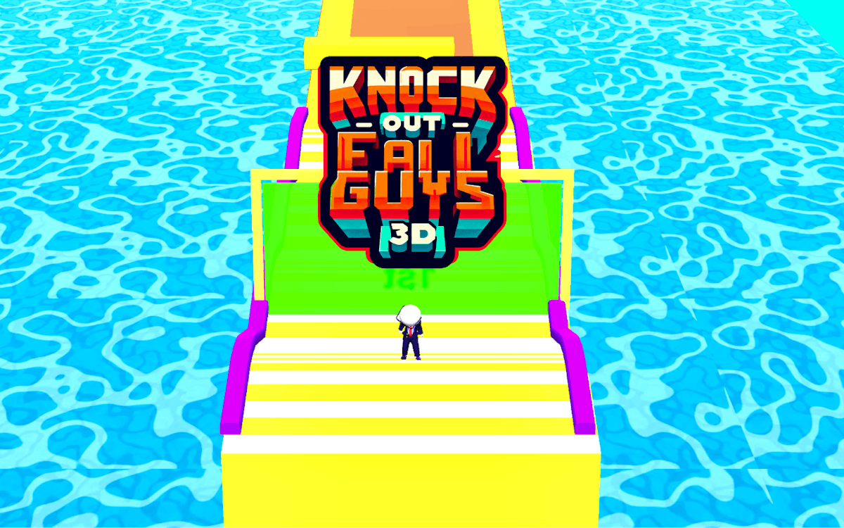 Knock Out Fall Guys 3d 🕹️ Play Now on GamePix