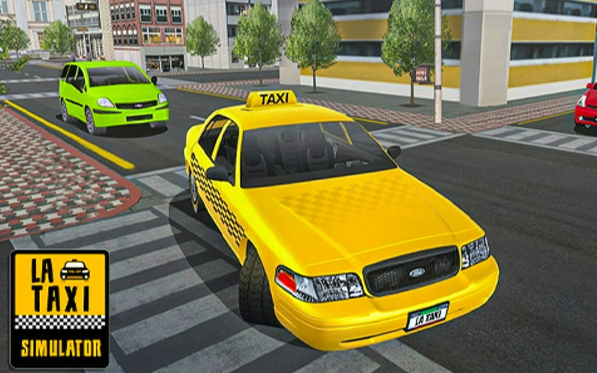 La Taxi Simulator 🕹️ Play Now on GamePix