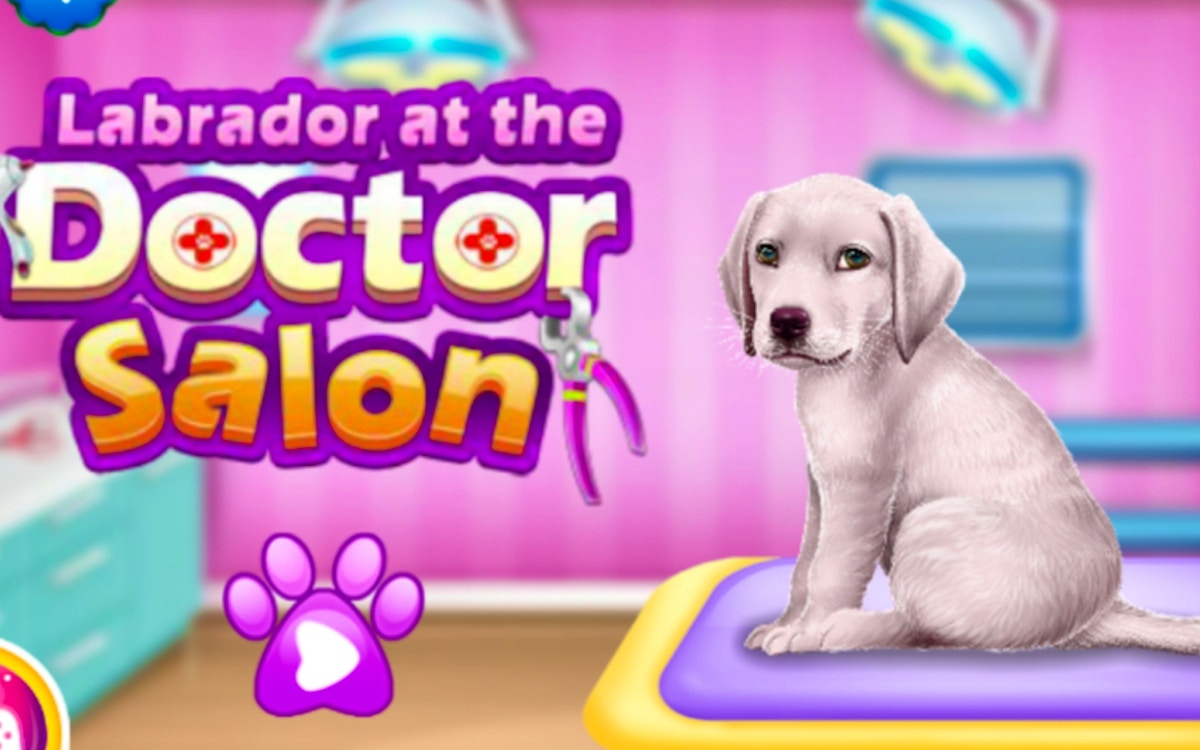 Labrador At The Doctor Salon 🕹️ Play Now on GamePix