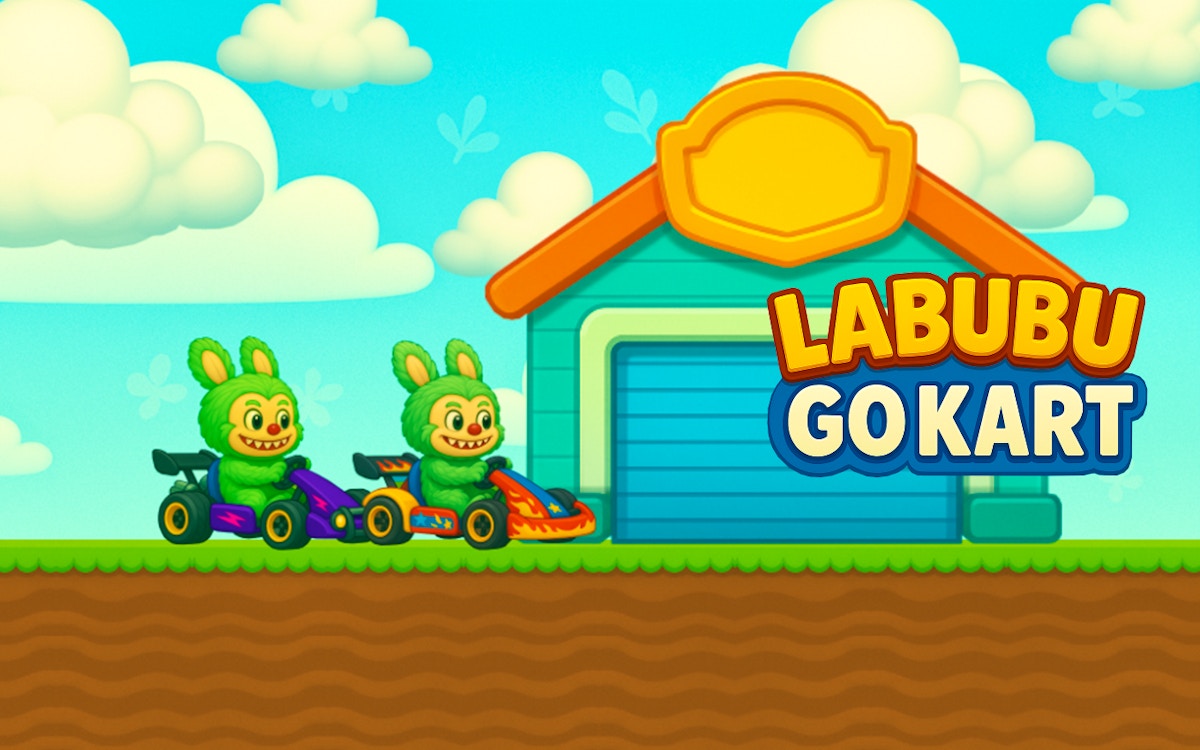 Labubu Gokart 🕹️ Jogue Agora no GamePix