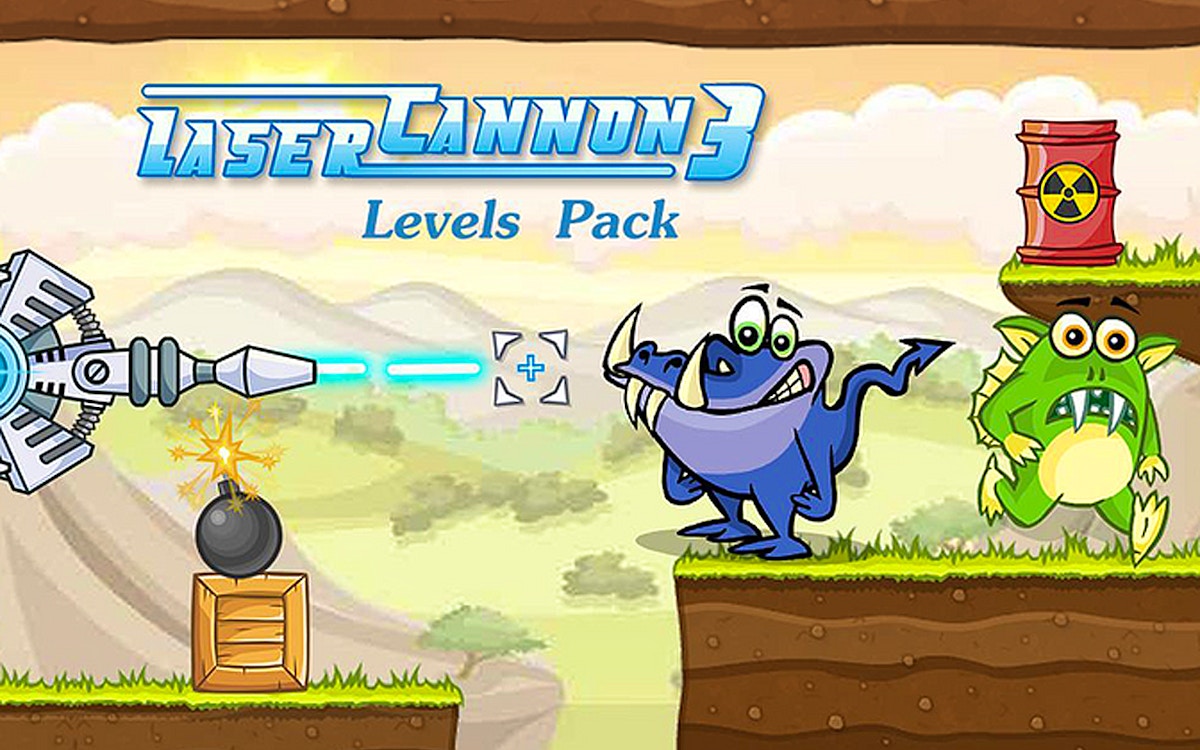 Laser Cannon Levels Pack 🕹️ Play Now on GamePix