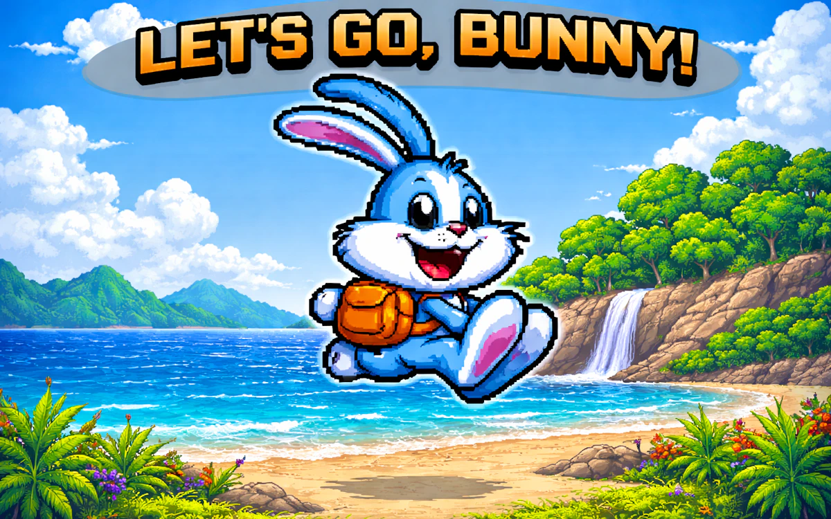 Let's Go Bunny 🕹️ Joue Maintenant sur GamePix