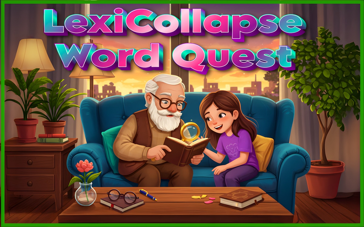 Lexicollapse: Word Quest 🕹️ Играйте сега на GamePix