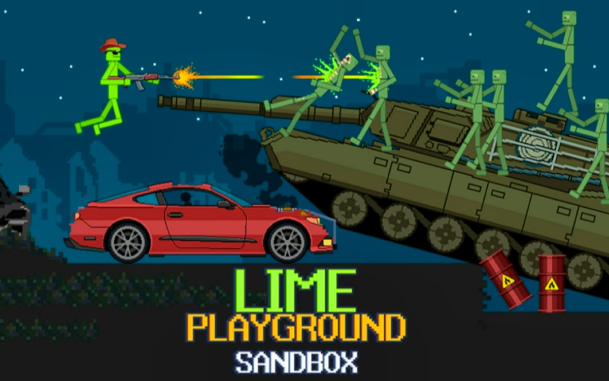 Lime Playground Sandbox 🕹️ Play Now on GamePix