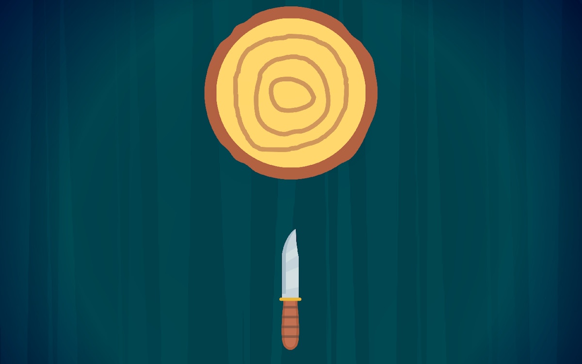 Log And Knife 2d 🕹️ Play Now on GamePix